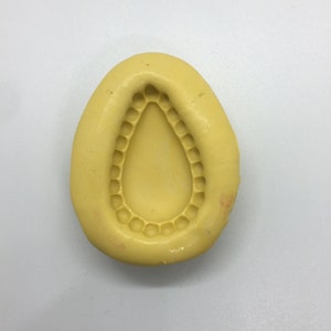 BEADED TEARDROP Flexible Mold - Three Sizes Available or Request Custom ...