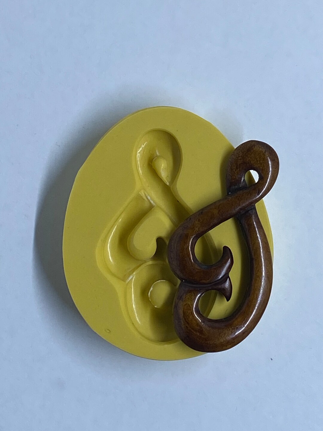 MAORI PIKORUA (single Twist) Fish Hook Flexible Mold - Great for ...