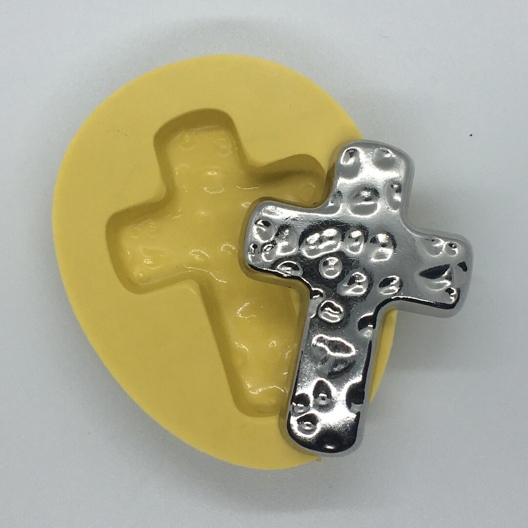 CROSS With Thick HAMMERED-EFFECT Flexible Mold - Only Available in ...