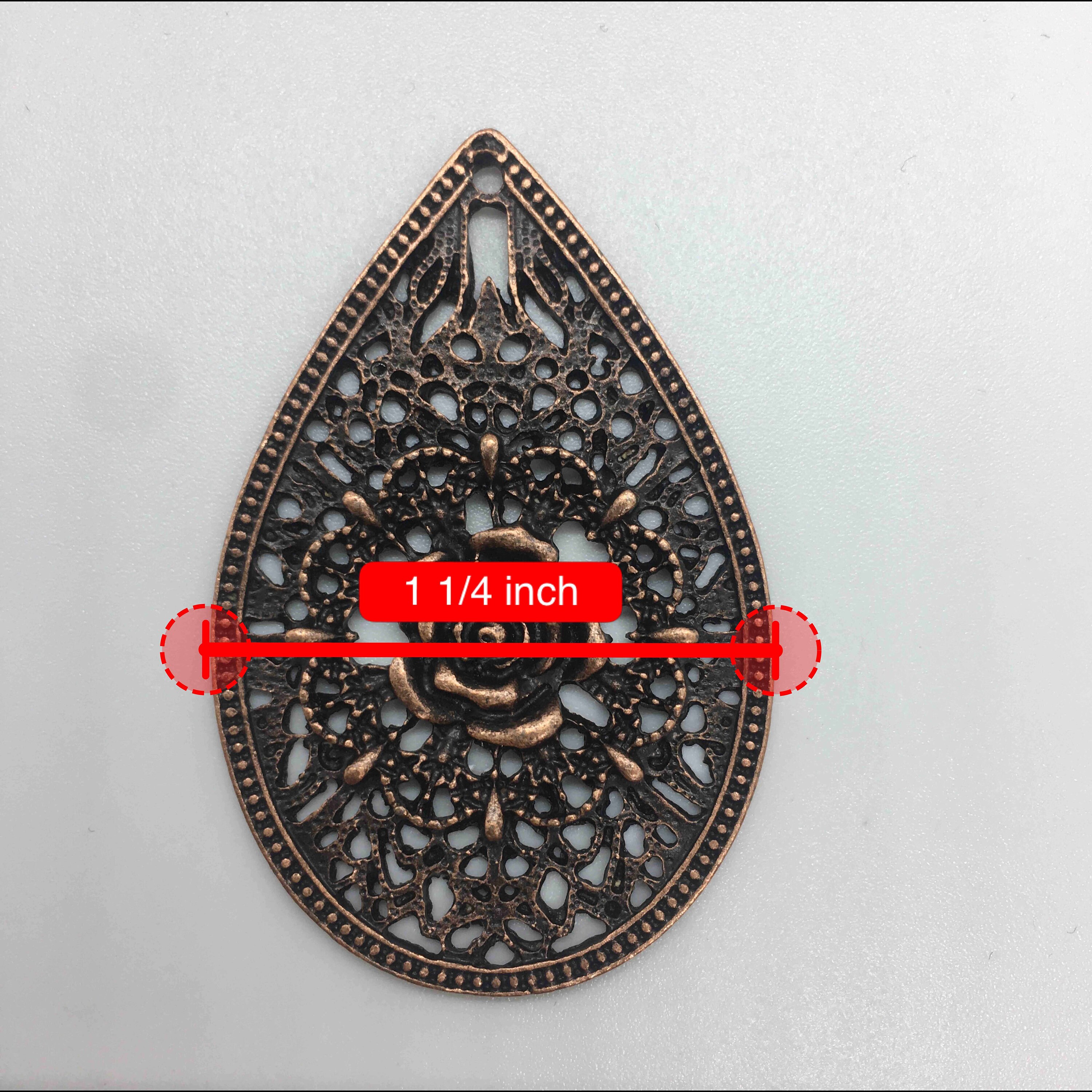 FLOWERED TEARDROP Flexible Mold - Etsy