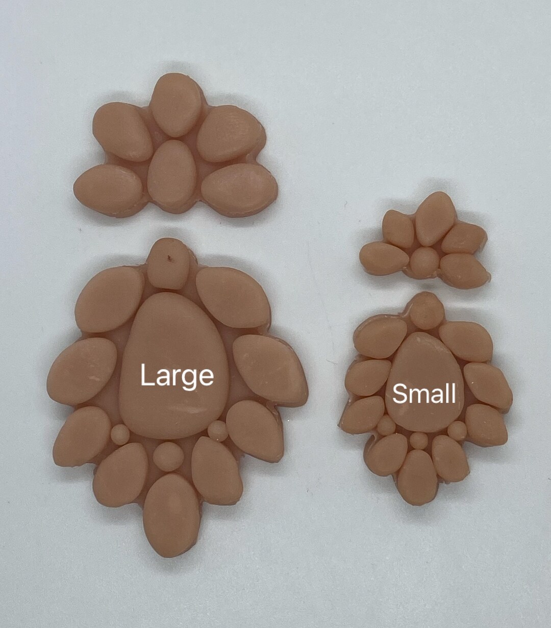 SOUTHWESTERN-STYLE Angled Earring With Stone-edge and Topper Set ...