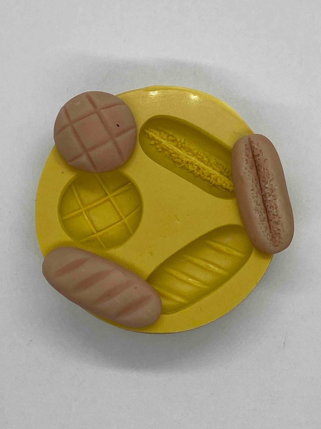 BREAD Miniature Flexible Mold - Set of Three Styles of Bread! - Etsy