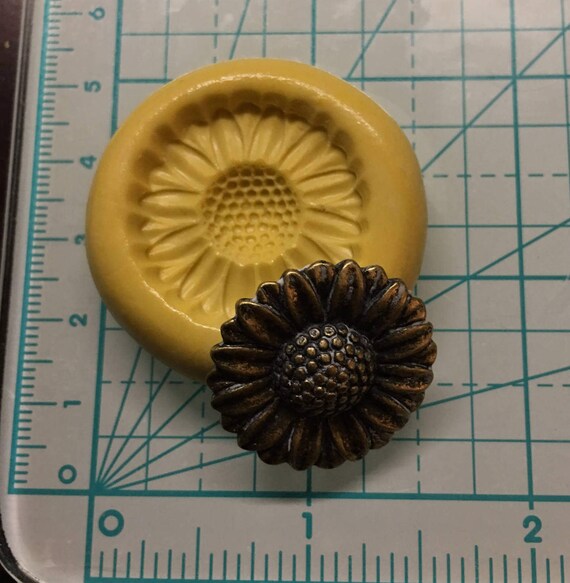SUNFLOWER Flexible Mold | Etsy