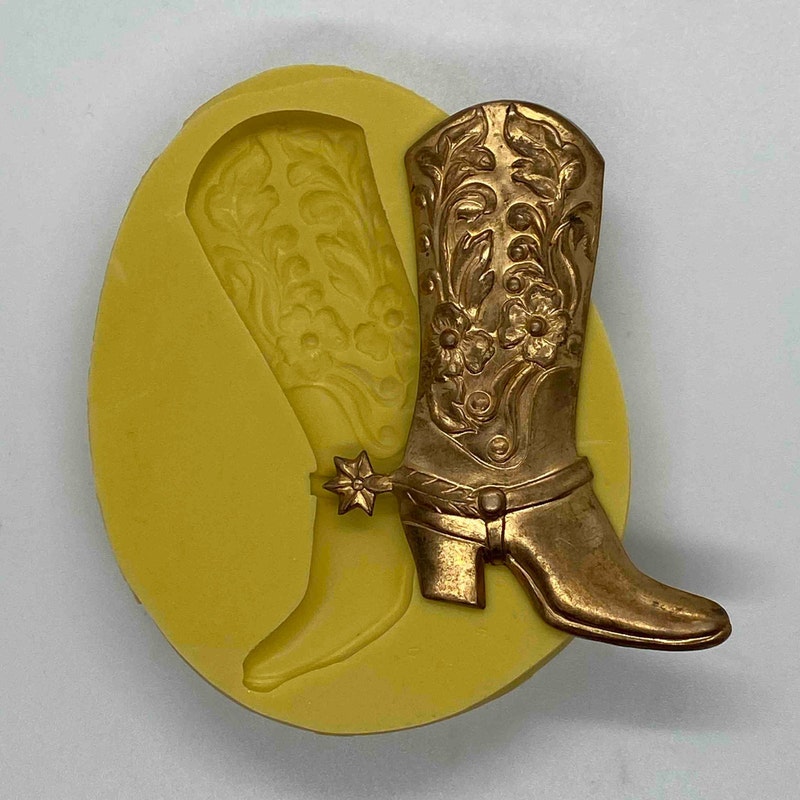 Cowboy Boot Mold - Etsy