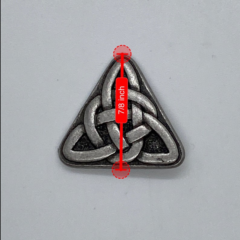 CELTIC Tri-knot/triquetra/trinity Charm Flexible Mold | Etsy