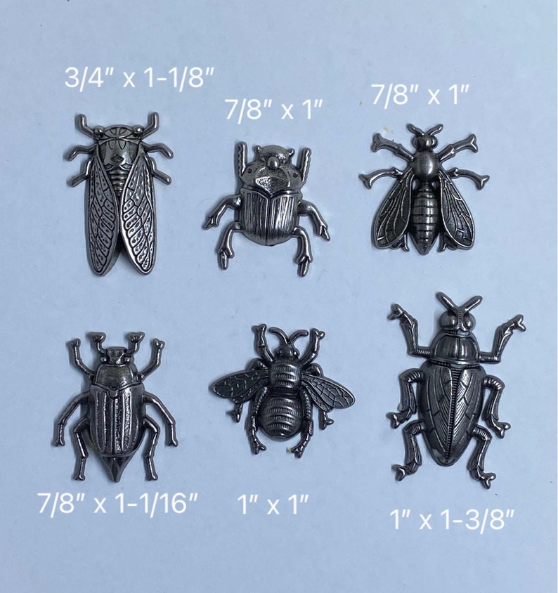 BUGS/INSECTS Flexible Mold - Choose From Several Options! - Etsy