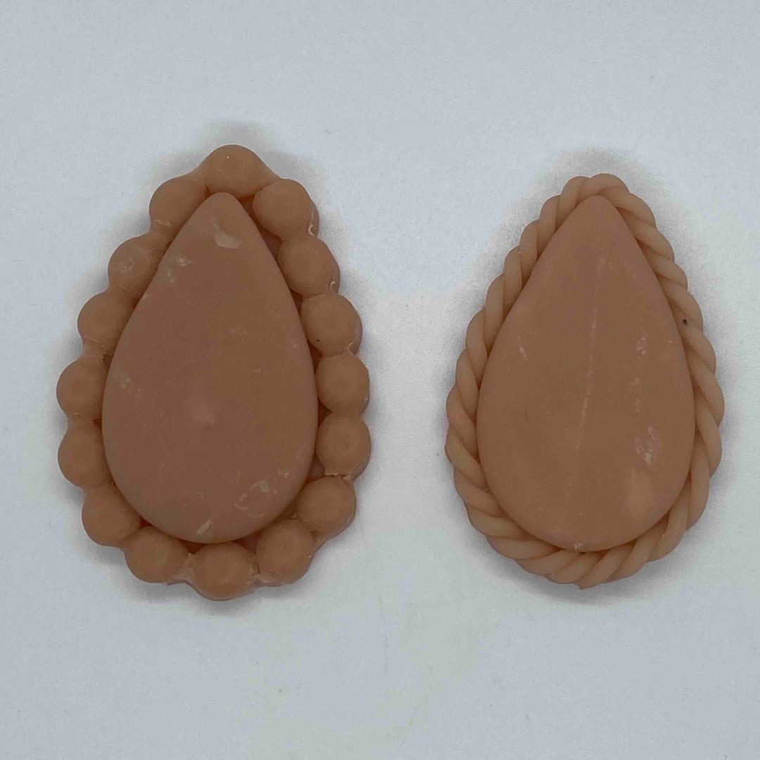 TEARDROP EARRING With Decorative Edging Flexible Mold - Choose From ...