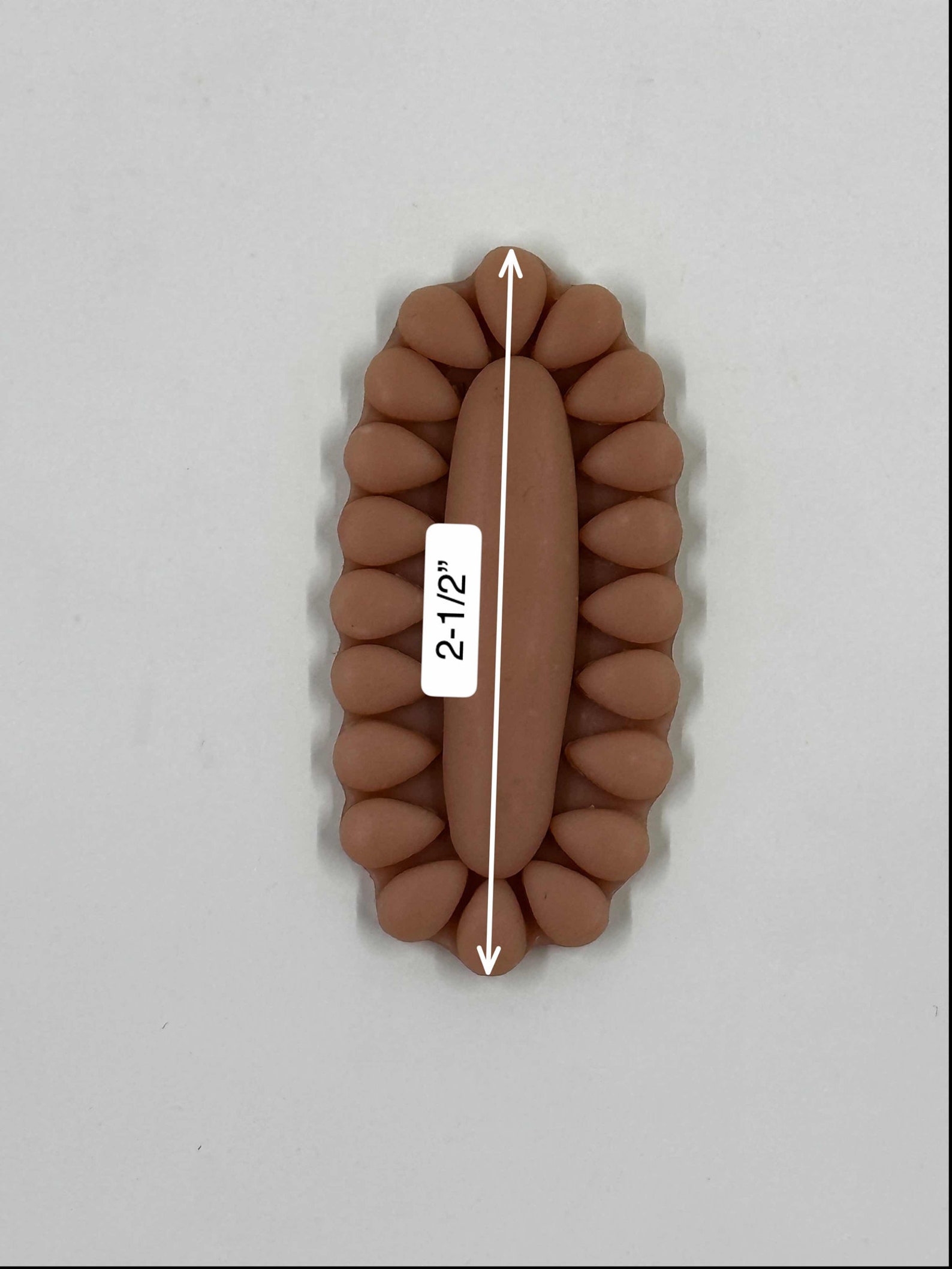 NARROW OVAL With Teardrop Edging - Flexible Mold - Choose From Silicone ...