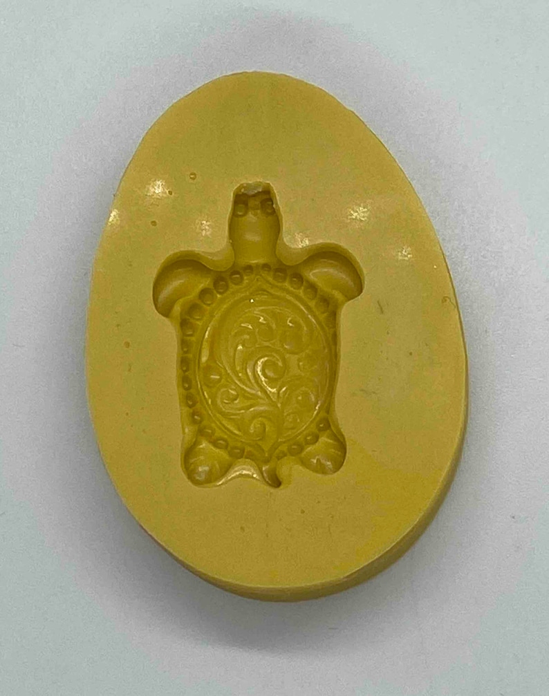 SEA TURTLE With FLOURISH Flexible Mold - Etsy