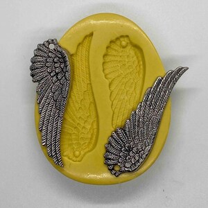 Wings (large) Flexible Mold - Choose With or Without Hole - Etsy