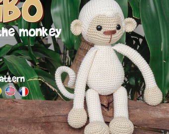 mono tutorial amigurumi