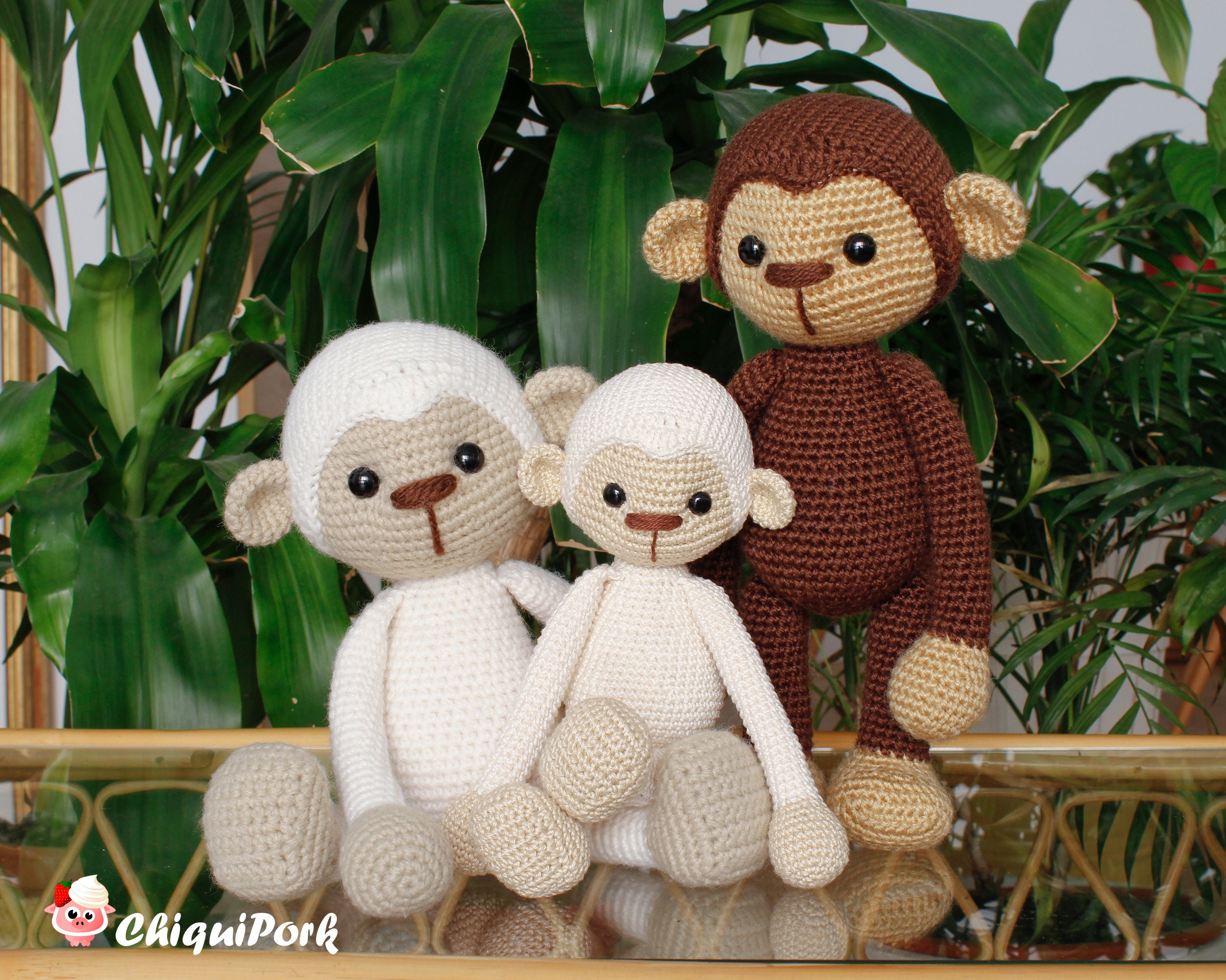 Patrón crochet Mono Amigurumi Mono pdf tutorial Kibo el Mono | Etsy España