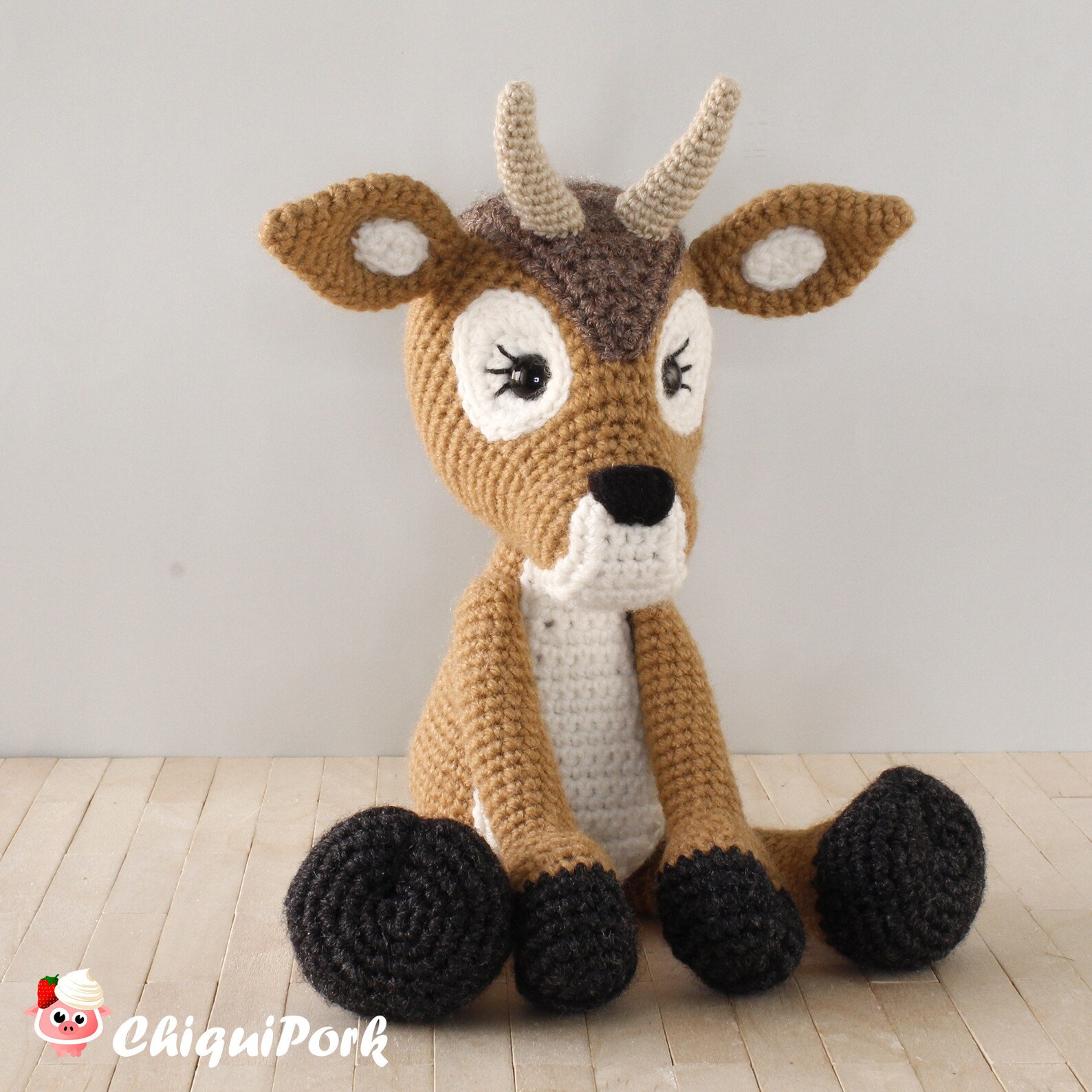 Crochet Deer PATTERN Amigurumi Deer Pattern Pdf Tutorial - Manuela the ...
