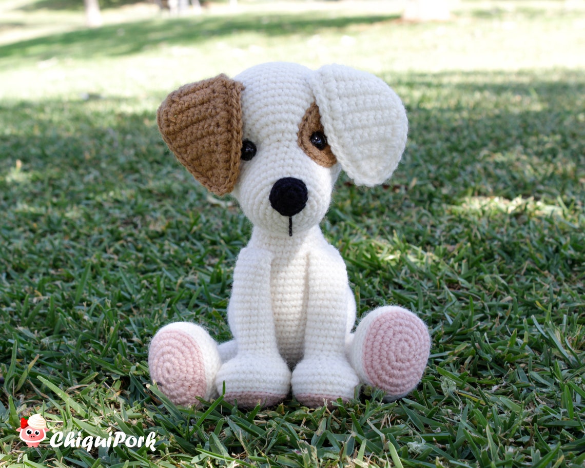 Patrón crochet Perro Amigurumi Perro pdf tutorial Lolo el | Etsy México