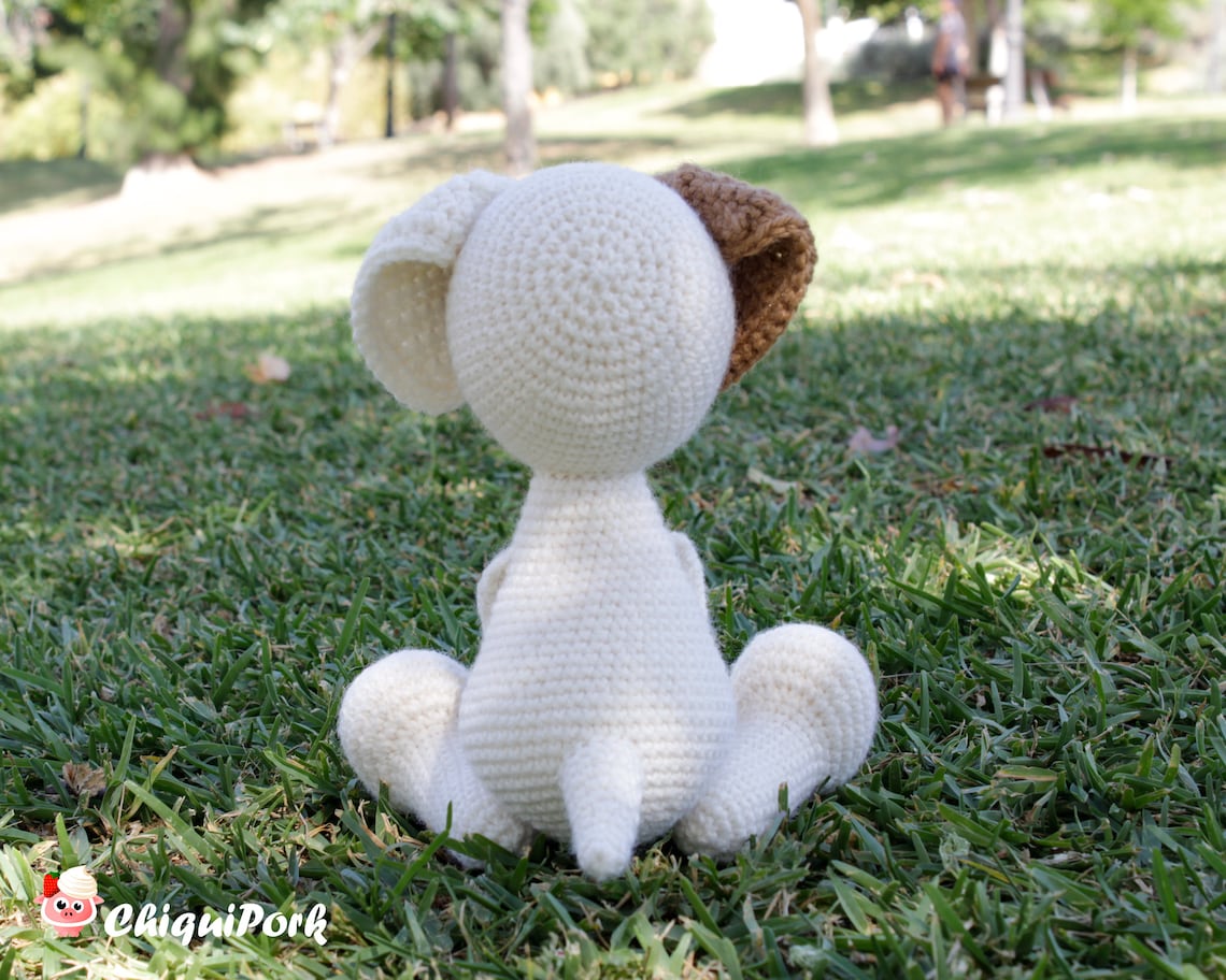 Patrón crochet Perro Amigurumi Perro pdf tutorial Lolo el | Etsy México