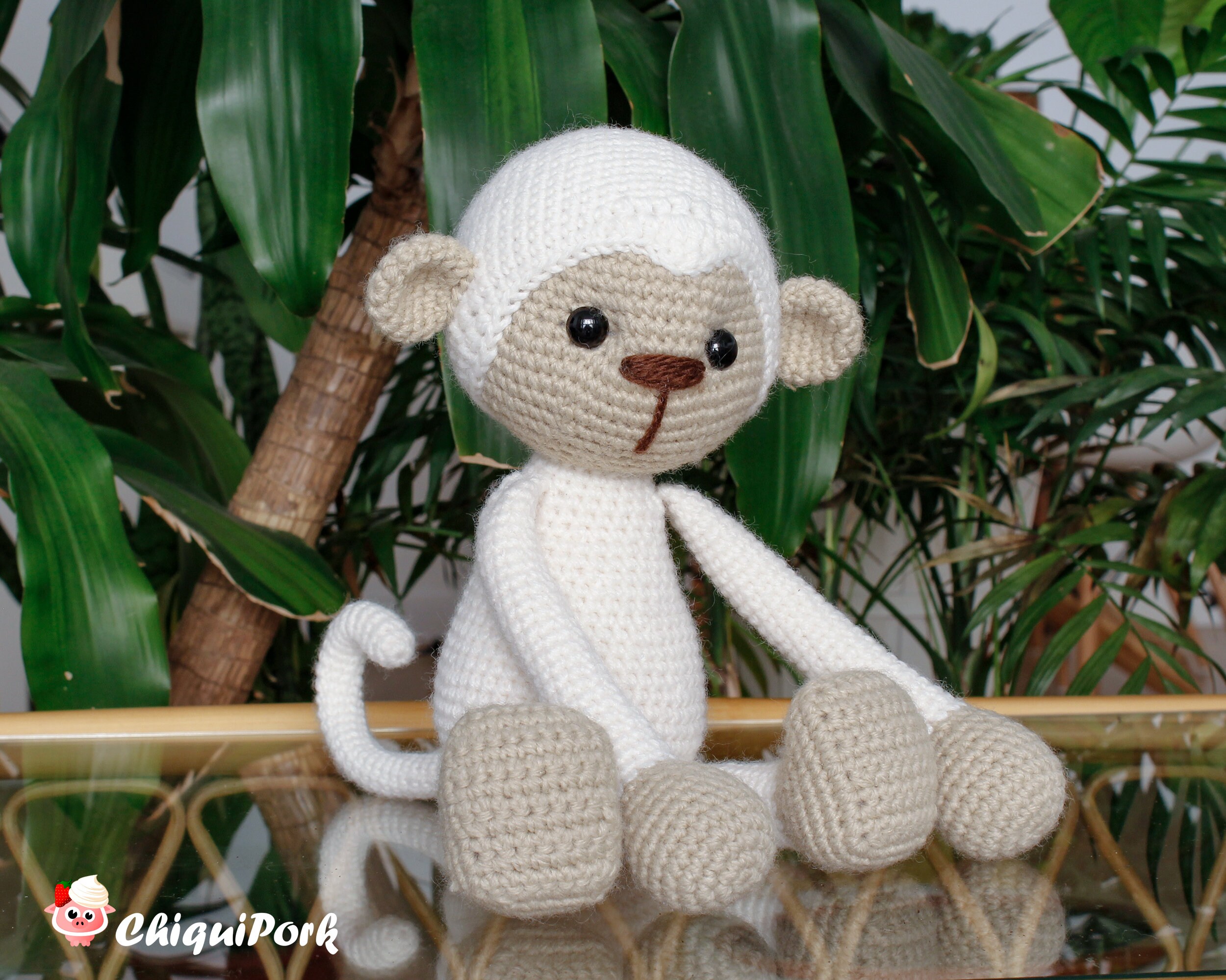 Patrón crochet Mono Amigurumi Mono pdf tutorial Kibo el Mono | Etsy España