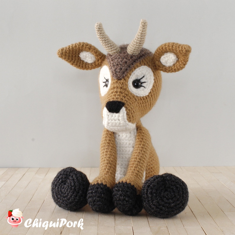 Crochet Deer PATTERN Amigurumi Deer Pattern Pdf Tutorial - Etsy Australia