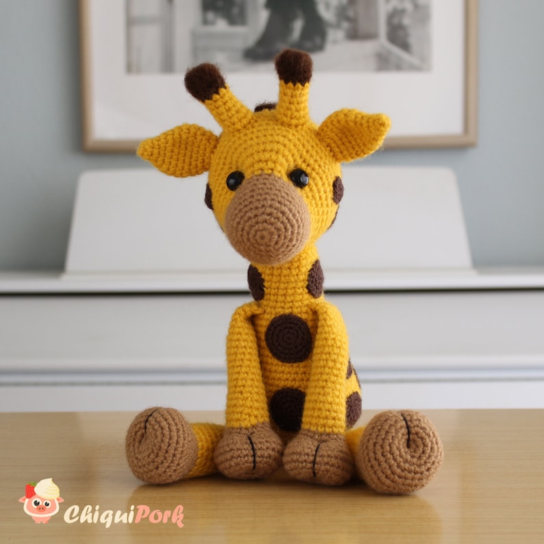 Patrón crochet Jirafa Amigurumi Jirafa pdf tutorial DOLORES | Etsy