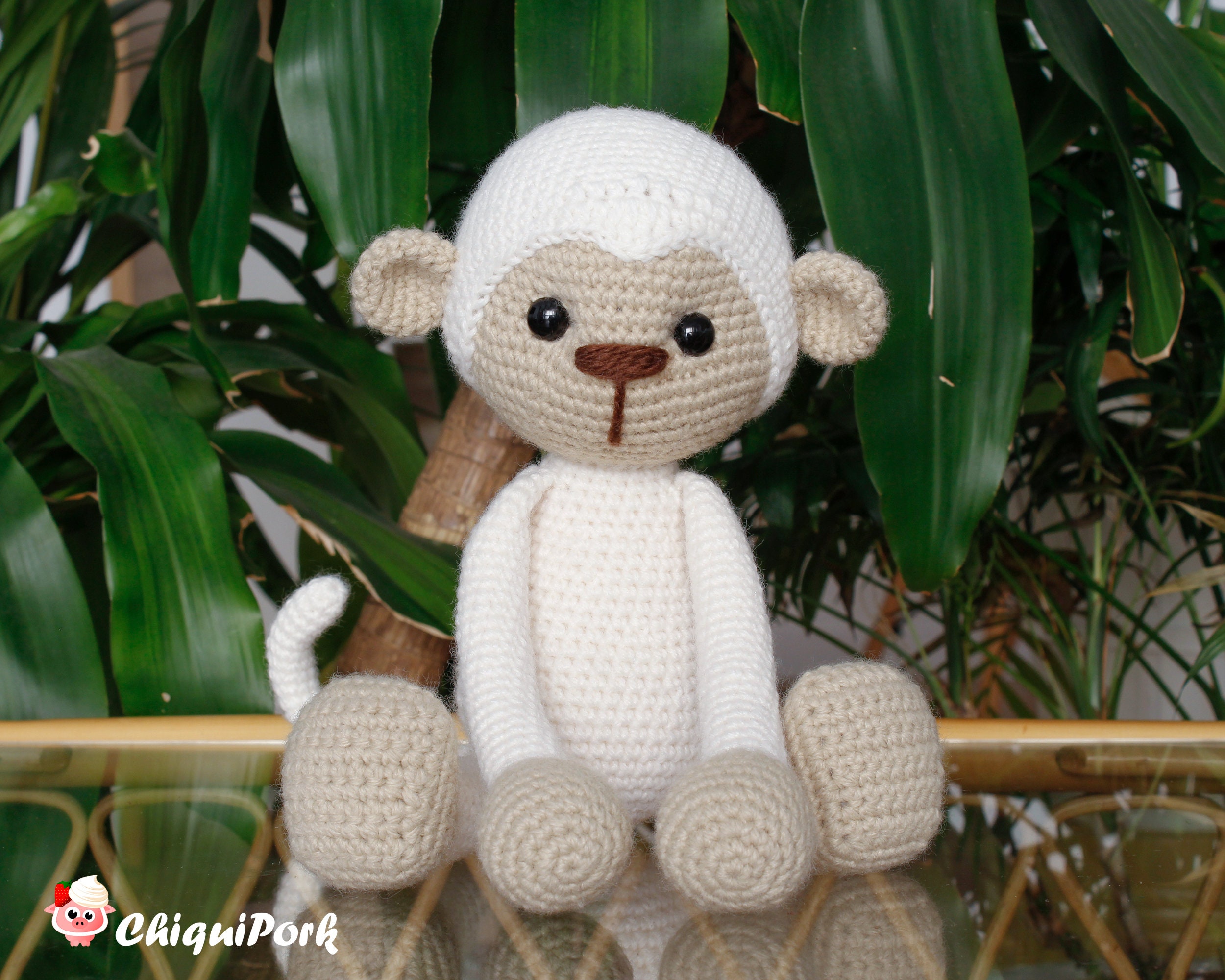 Patrón crochet Mono Amigurumi Mono pdf tutorial Kibo el Mono | Etsy España