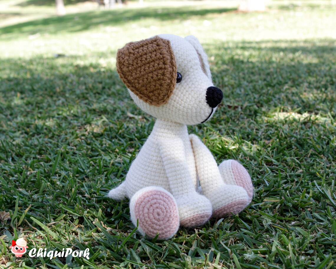 Patrón crochet Perro Amigurumi Perro pdf tutorial Lolo el | Etsy México