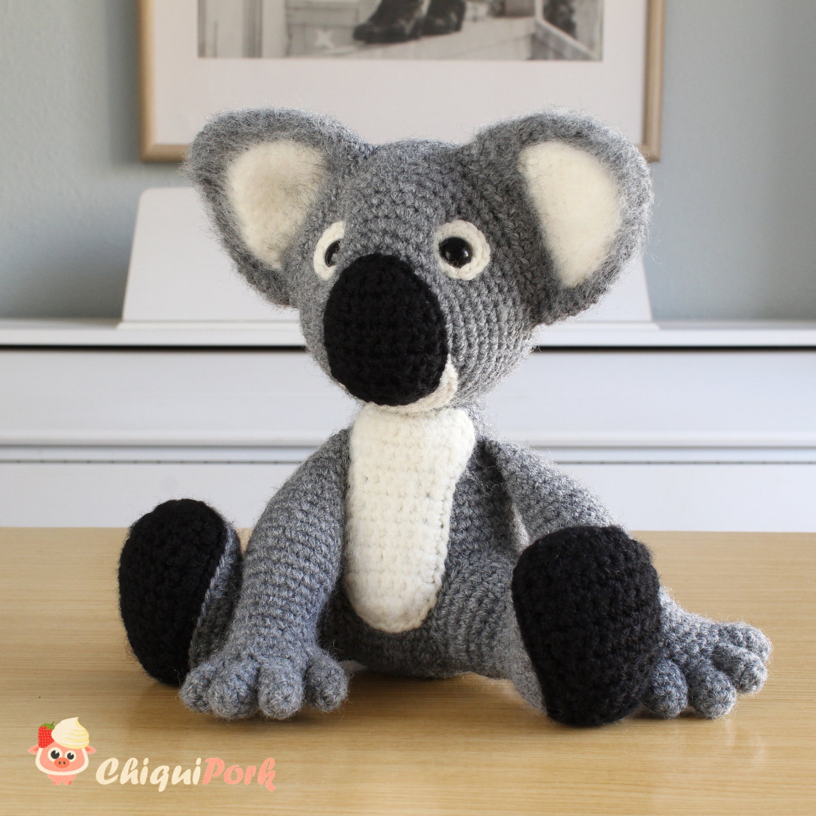 Crochet Koala PATTERN Amigurumi Koala Bear Pattern Pdf | Etsy