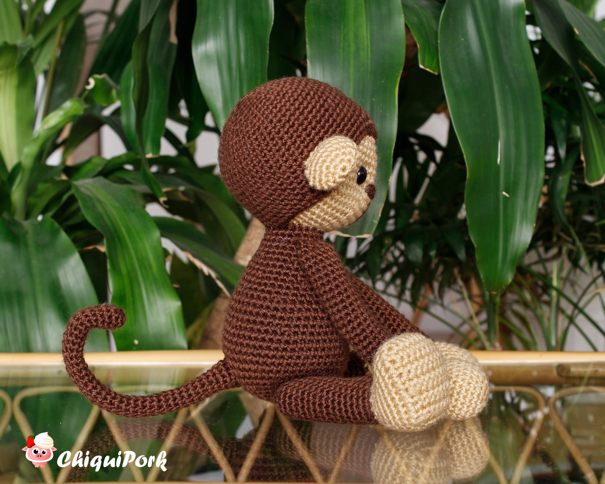 Patrón crochet Mono Amigurumi Mono pdf tutorial Kibo el Mono | Etsy España