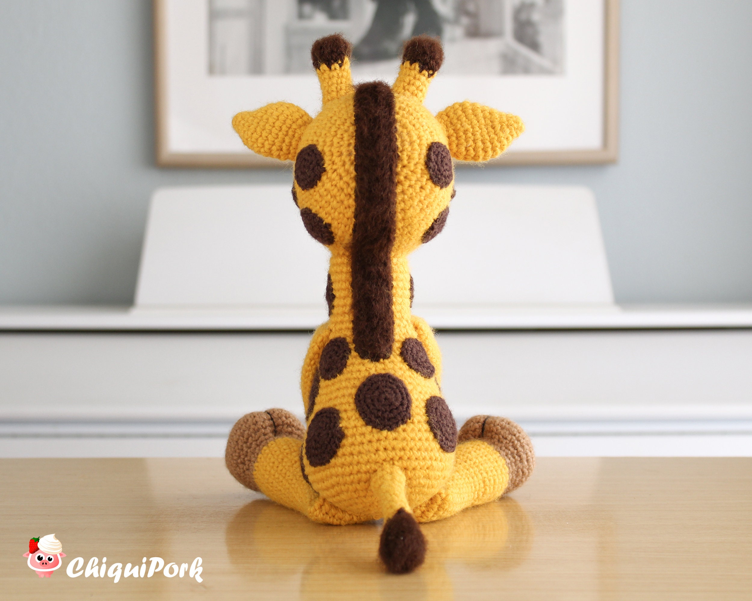 Stuffed Animals & Plushies Toys Georgia the Giraffe hand crocheted ...