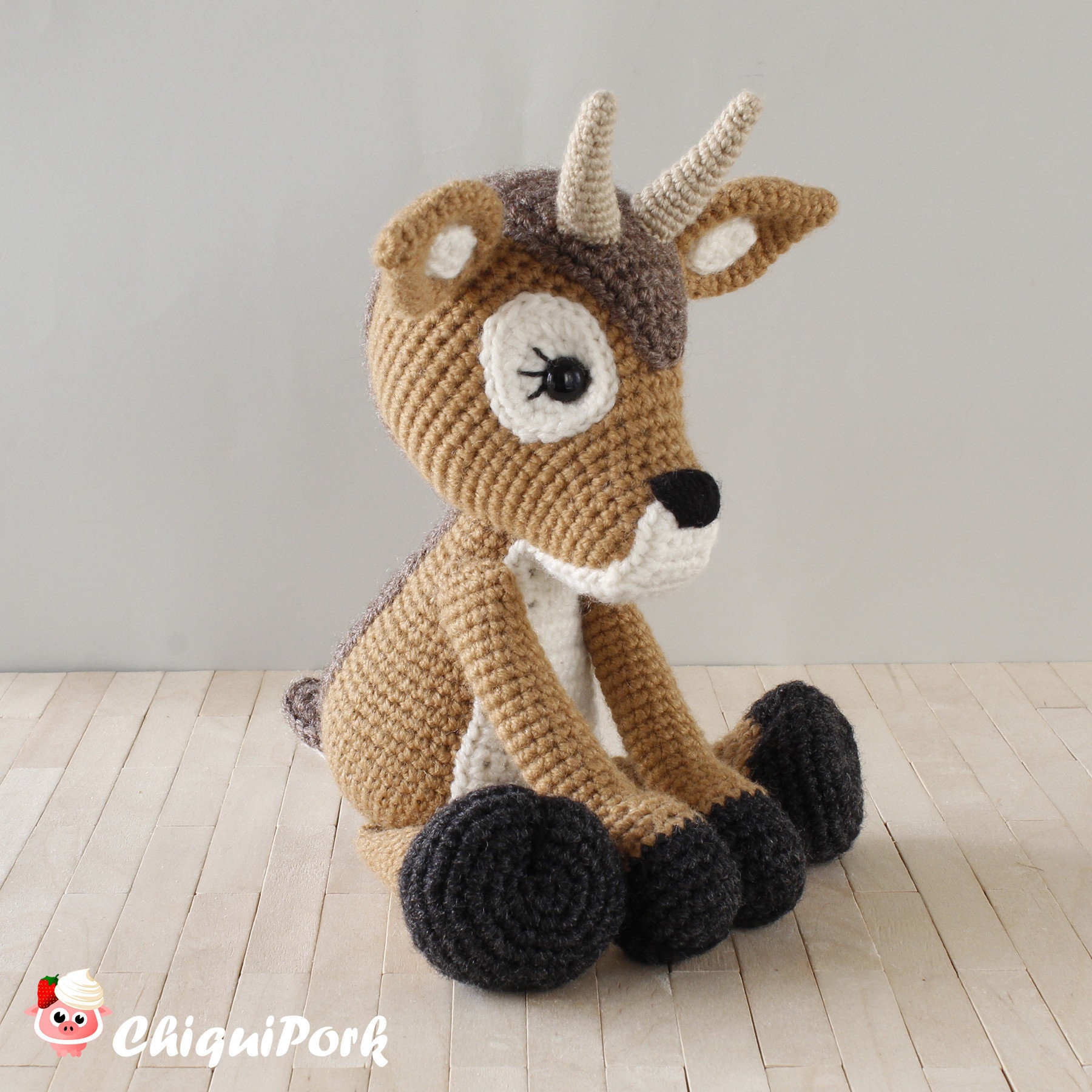 Crochet Deer PATTERN Amigurumi Deer Pattern Pdf Tutorial - Etsy Australia