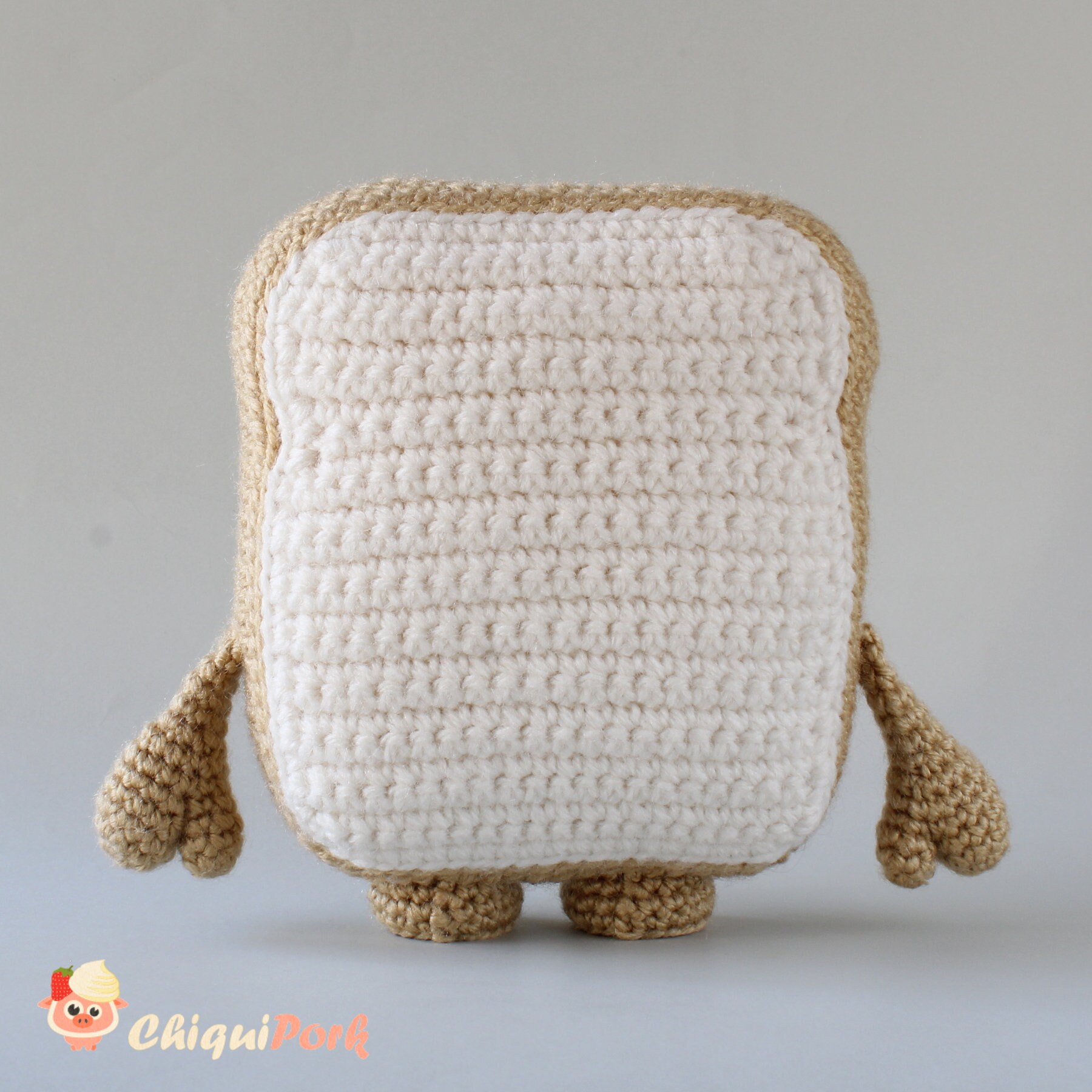 Crochet Toast PATTERN, Amigurumi Toast Pattern Pdf Tutorial - CLARA the ...