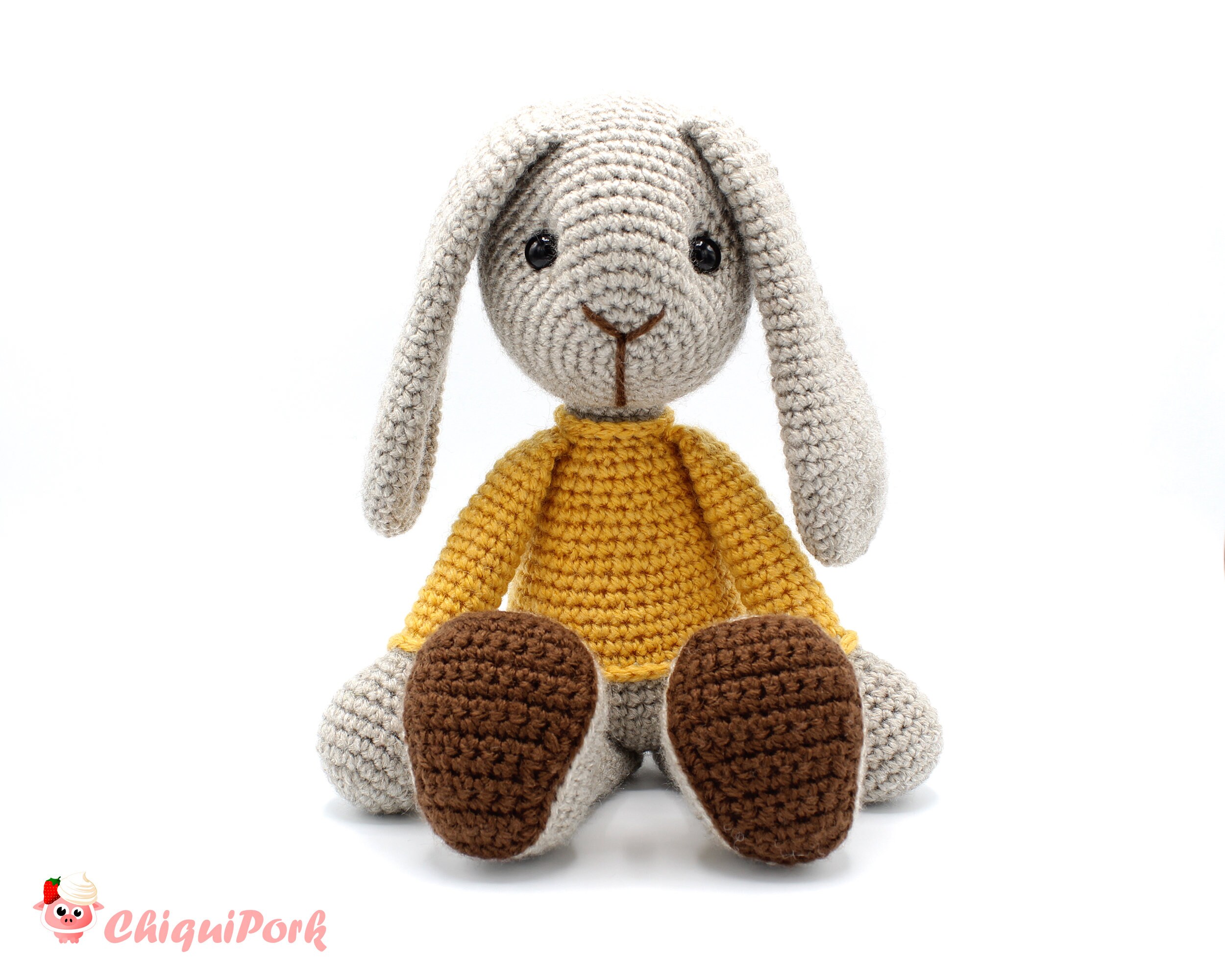 Patrón crochet Conejo Amigurumi pdf tutorial FLINT el | Etsy México