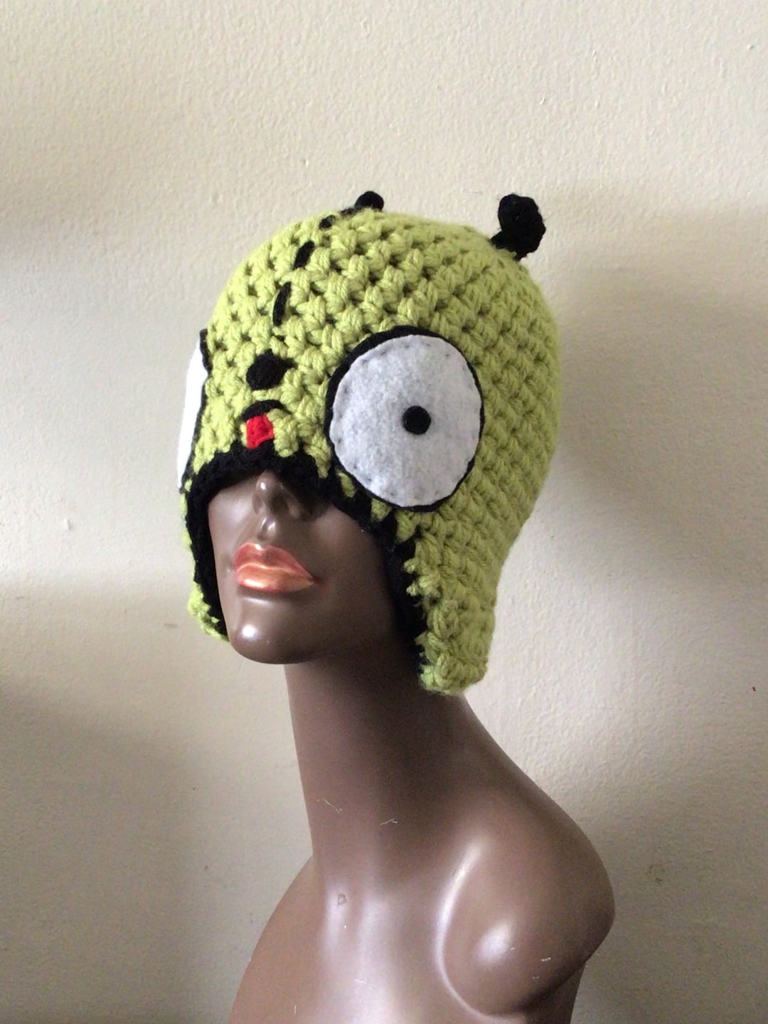 Crochet Invader Zim Gir Hat - Etsy