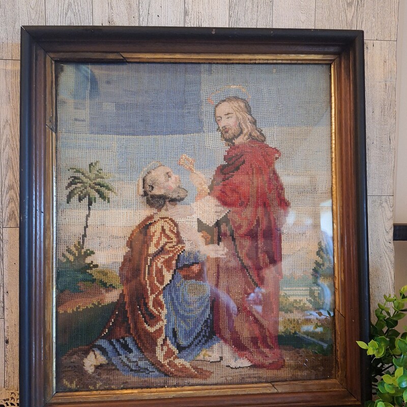 Antique Jesus Picture - Etsy