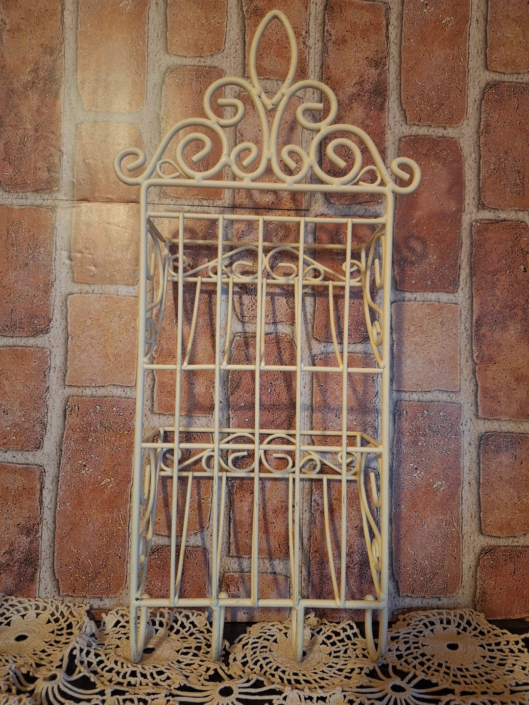 Metal Wire Letter Holder, Mail Holder, Organizer, Cottage Core, Office ...