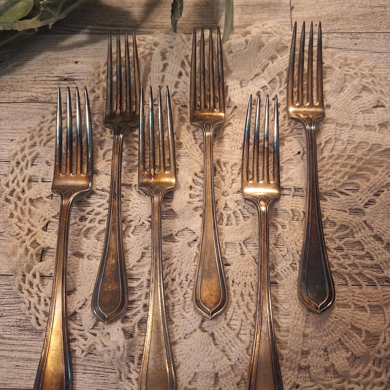 Silverplate Forks - Etsy
