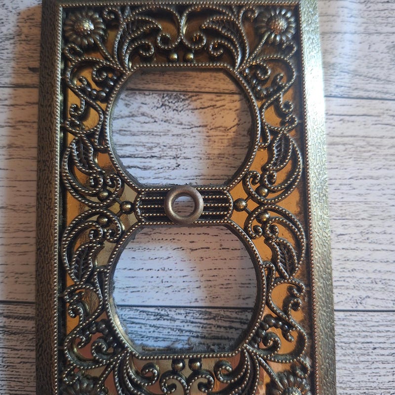 Vintage Outlet Cover - Etsy