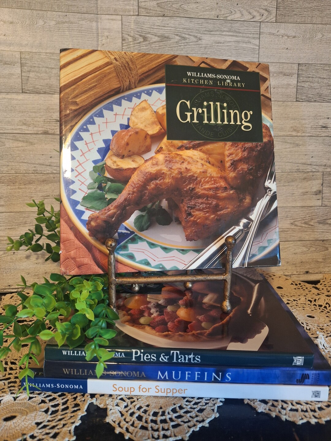 Set of 4 Vntg William & Sanoma Hard Cover Cook Books, Vintage Books ...
