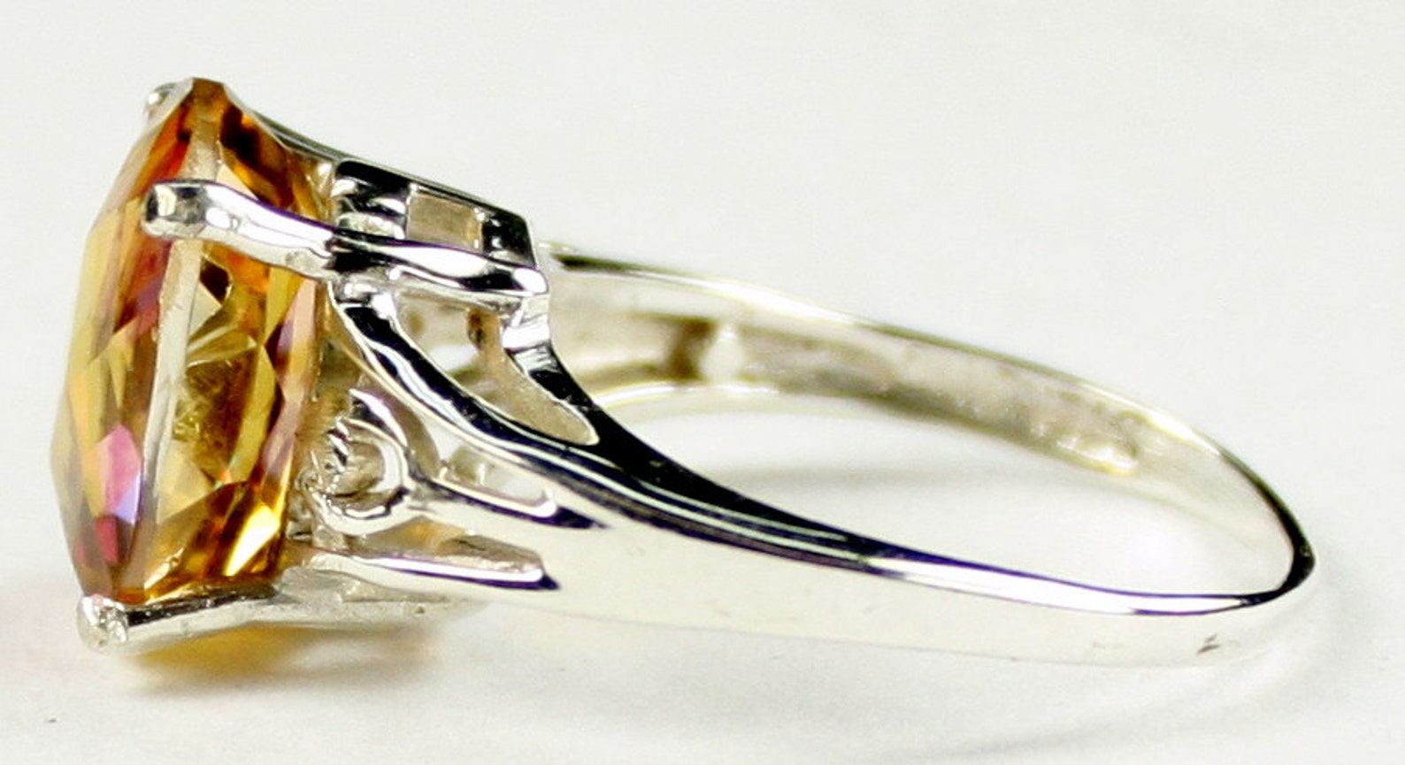 Twilight Fire Topaz Sterling Silver Ring SR139 - Etsy