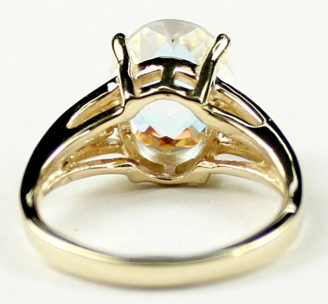 Mercury Mist Topaz 14ky Gold Ring R139 - Etsy