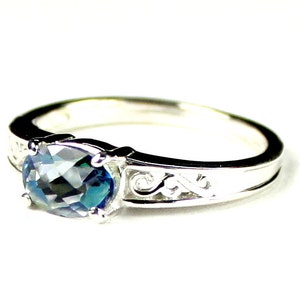 Neptune Garden Topaz, 925 Sterling Silver Ladies Ring, SR362 - Etsy