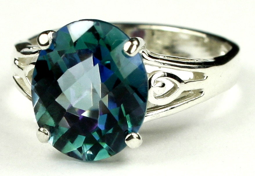 Neptune Garden Topaz Sterling Silver Ring SR139 - Etsy
