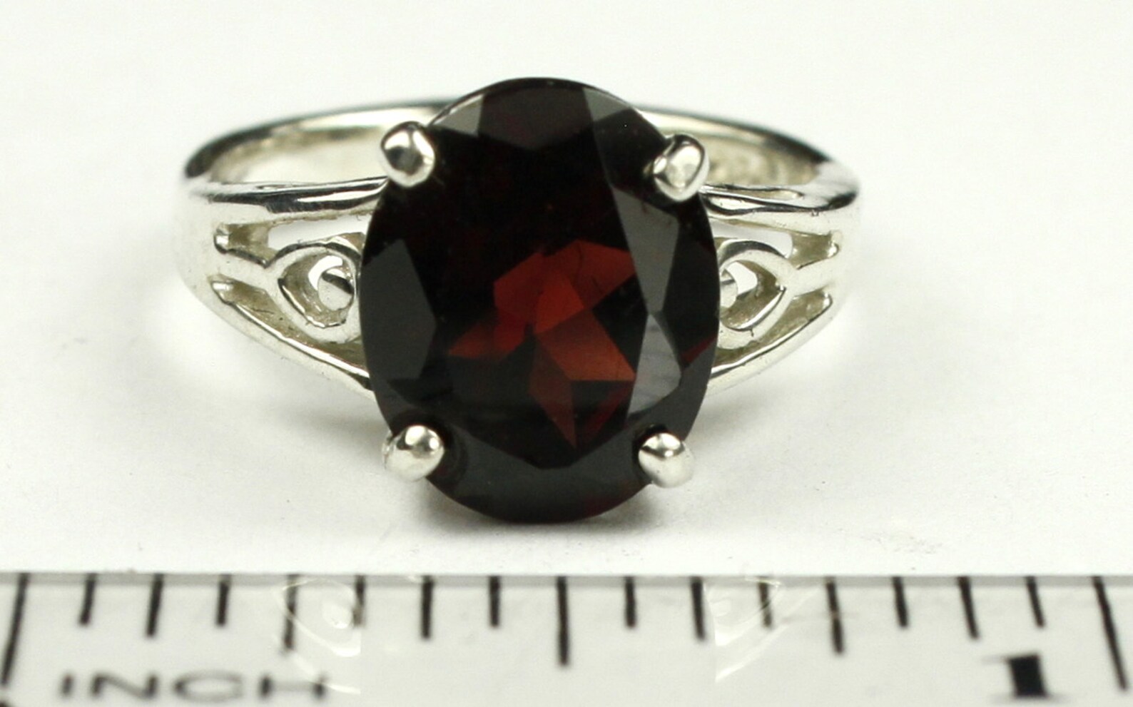 Mozambique Garnet 925 Sterling Silver Ring SR139 - Etsy