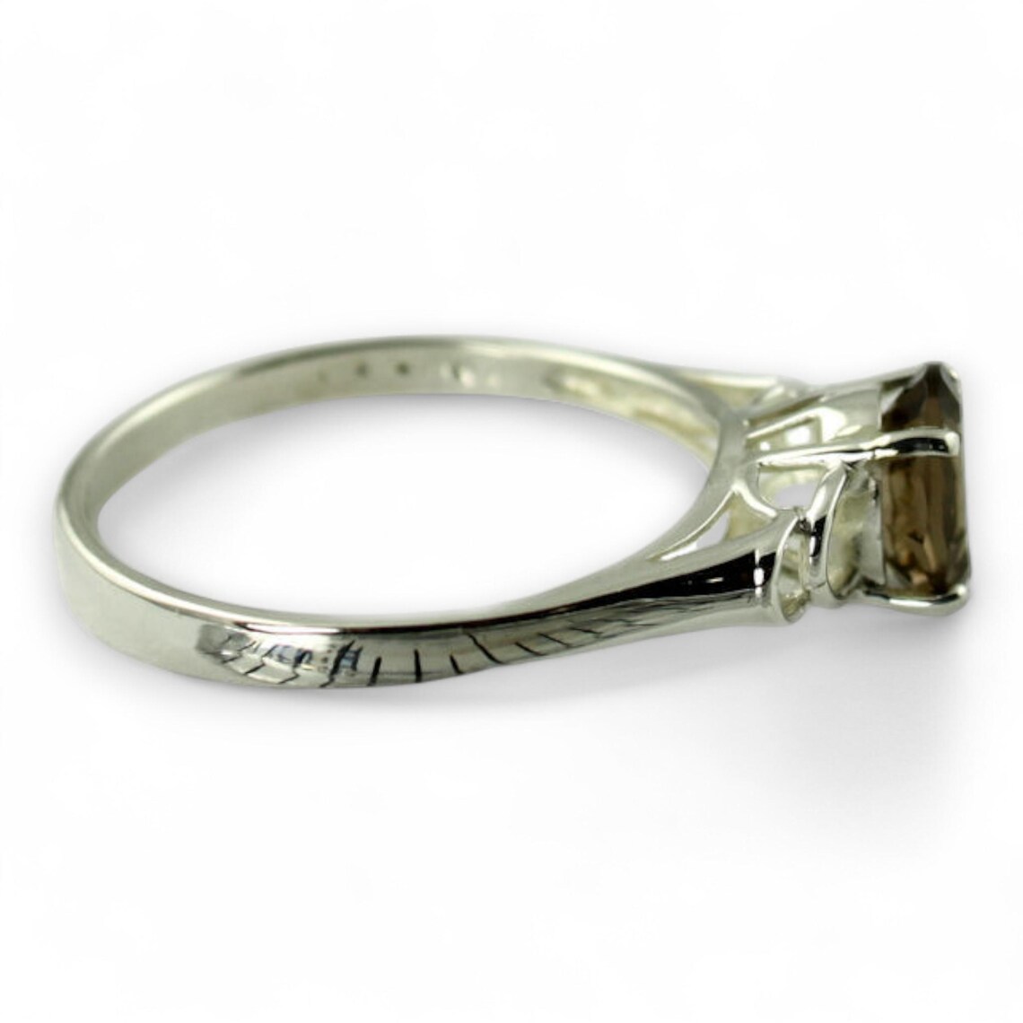 Smoky Quartz, 925 Sterling Silver Ring, SR300 - Etsy
