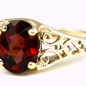 Mozambique Garnet, 10KY Gold Ring, R005 - Etsy