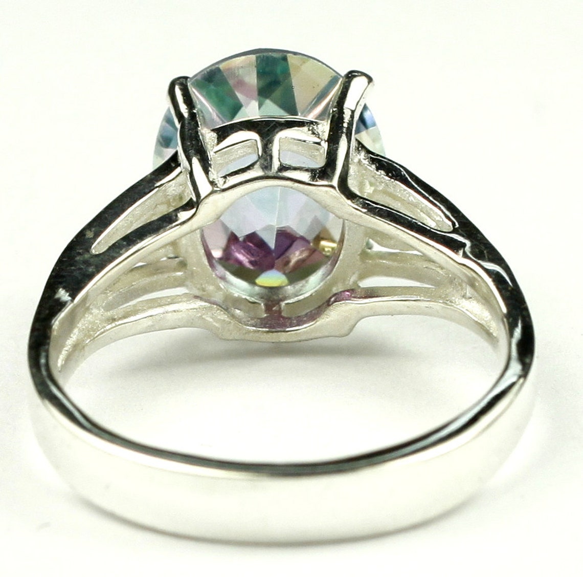 Neptune Garden Topaz Sterling Silver Ring SR139 | Etsy