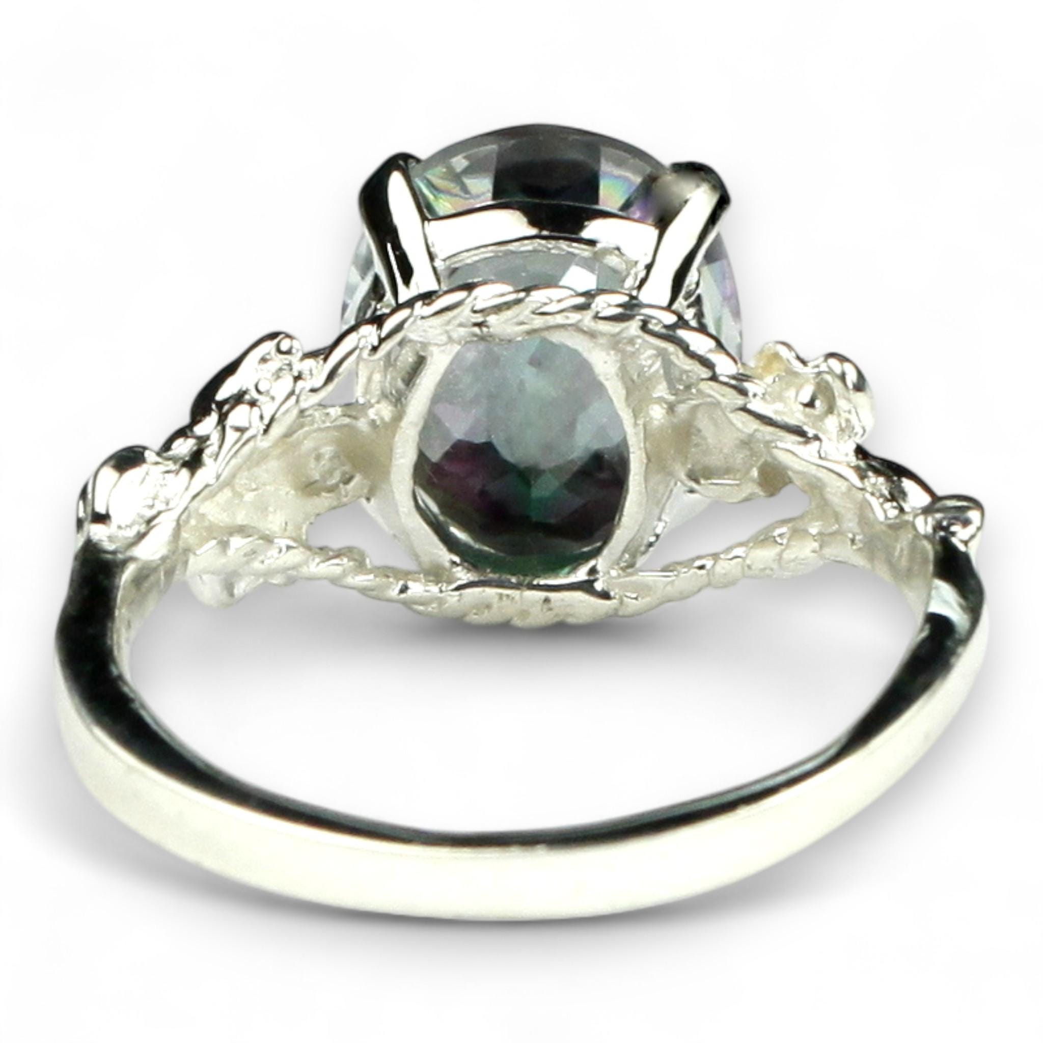 Mystic Fire Topaz, 925 Sterling Silver Angel Ring, SR154 - Etsy