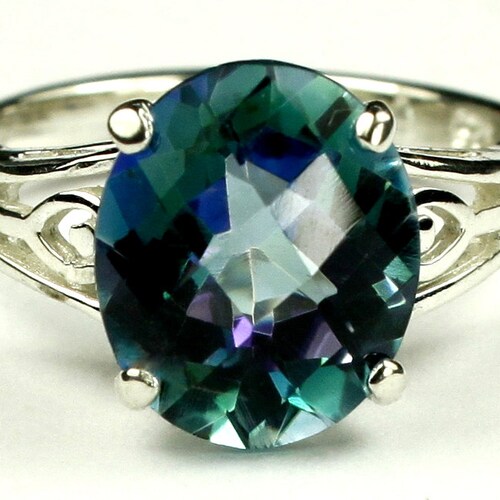 Neptune Garden Topaz Sterling Silver Ring SR139 - Etsy