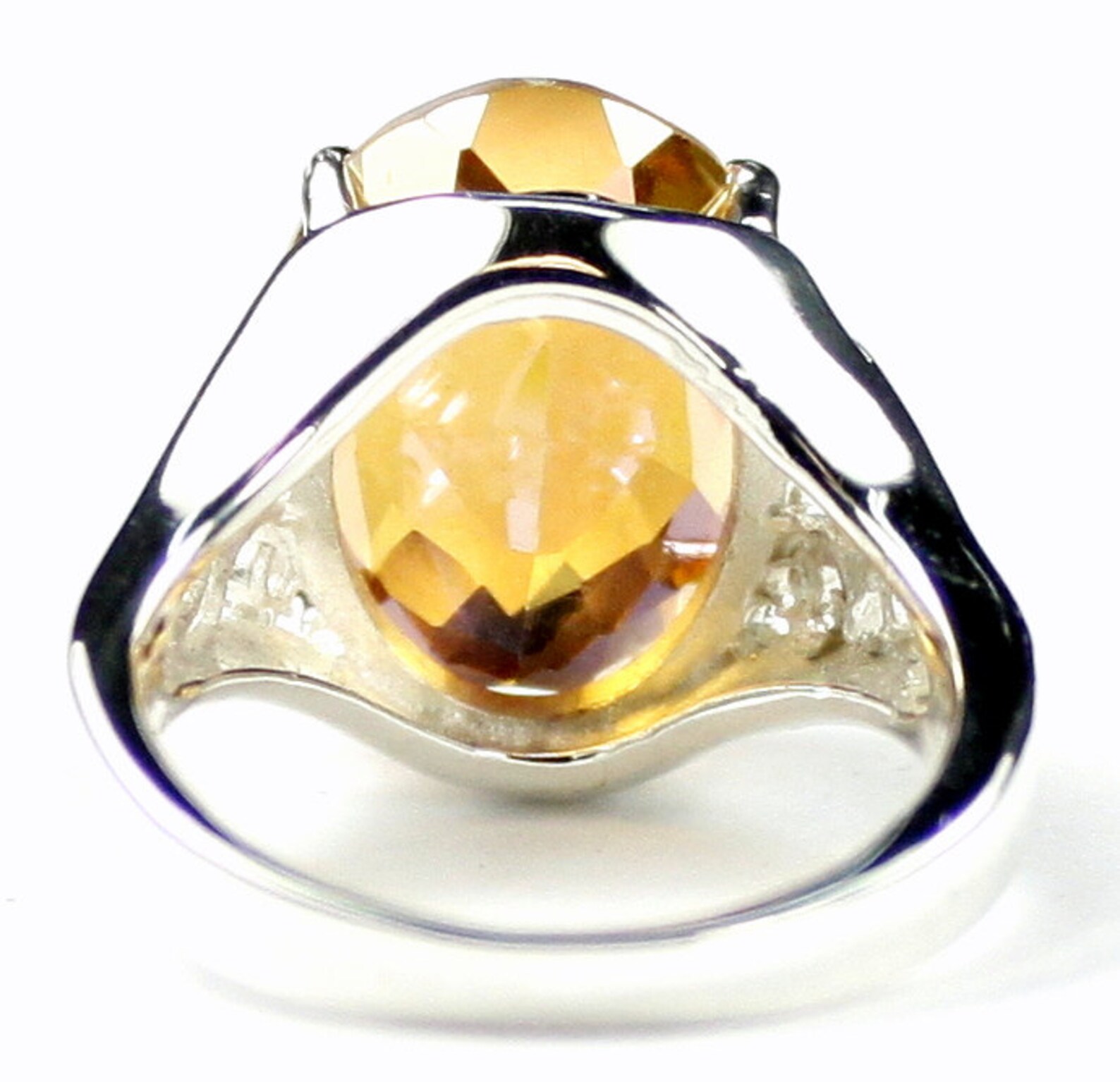 Twilight Fire Topaz 925 Sterling Silver Ladies Ring SR049 - Etsy
