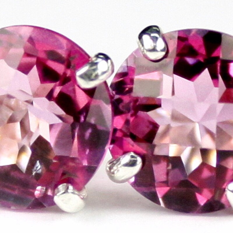 Silver and Pink Topaz - Etsy