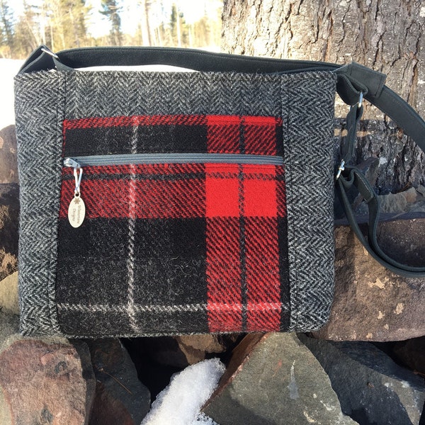 Tweed Purse - Etsy