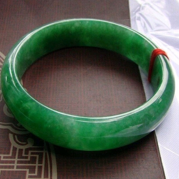 Real Jade Bangle - Etsy
